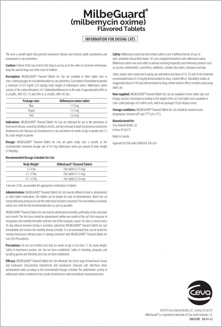 Full Product Information | MilbeGuard® from Ceva