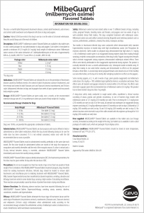 Full Product Information | MilbeGuard® from Ceva